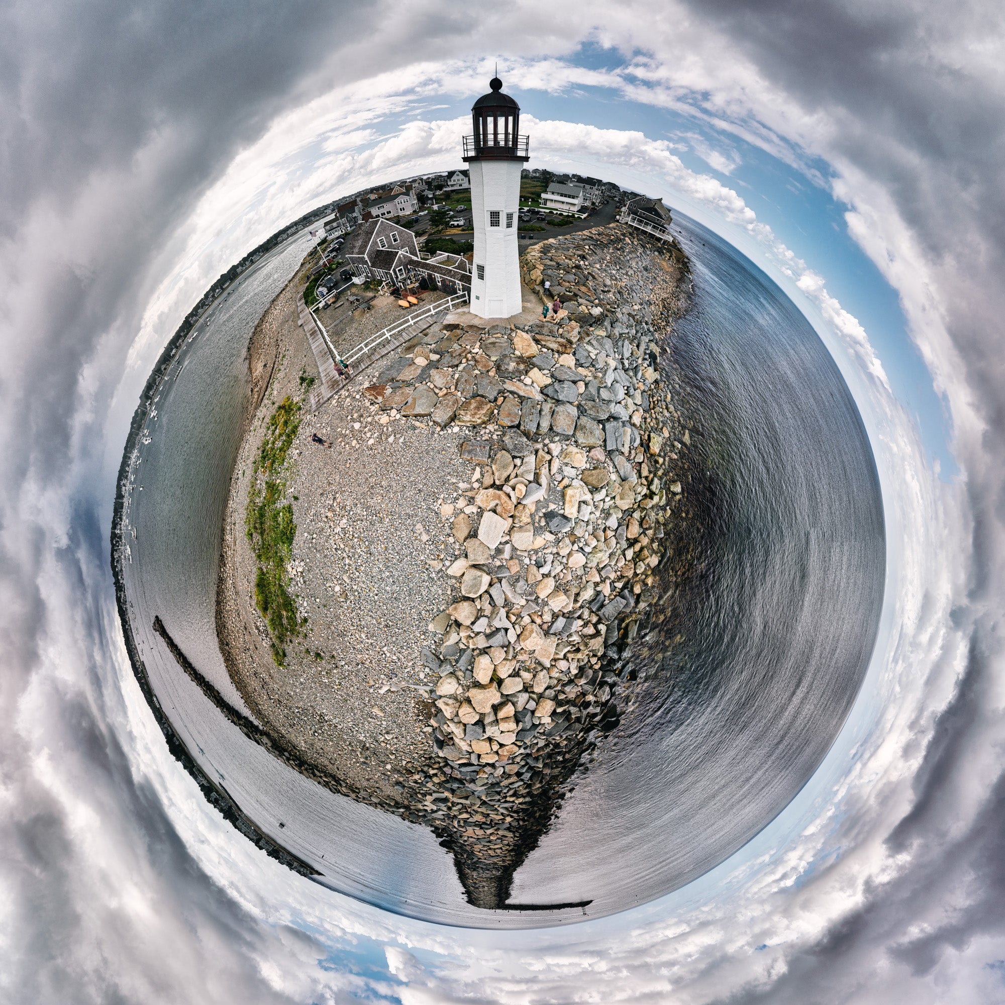 Scituate Light 360 Spherescape | Coastal Art Print – Michael James ...